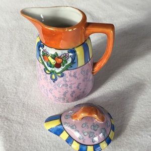 Old Castle | Kitchen | Vintage Old Castle Hand Painted Usa Pitcher ...